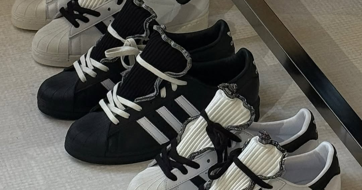 Anthony Calydon Previews an adidas Superstar with a Ribbed Knit Tongue ...