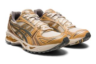 The ASICS GEL-Kayano 14 Goes for Gold - Sneaker Freaker