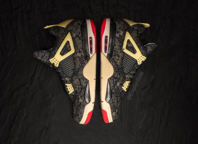 Closer Look: Steve Wiebe Inks Jayson Tatum’s Air Jordan 4 PE - Sneaker ...