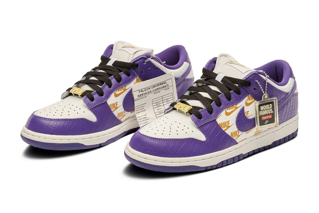 Sotheby’s Auctioning Unreleased Supreme x Nike SB Dunks for $4-6K ...