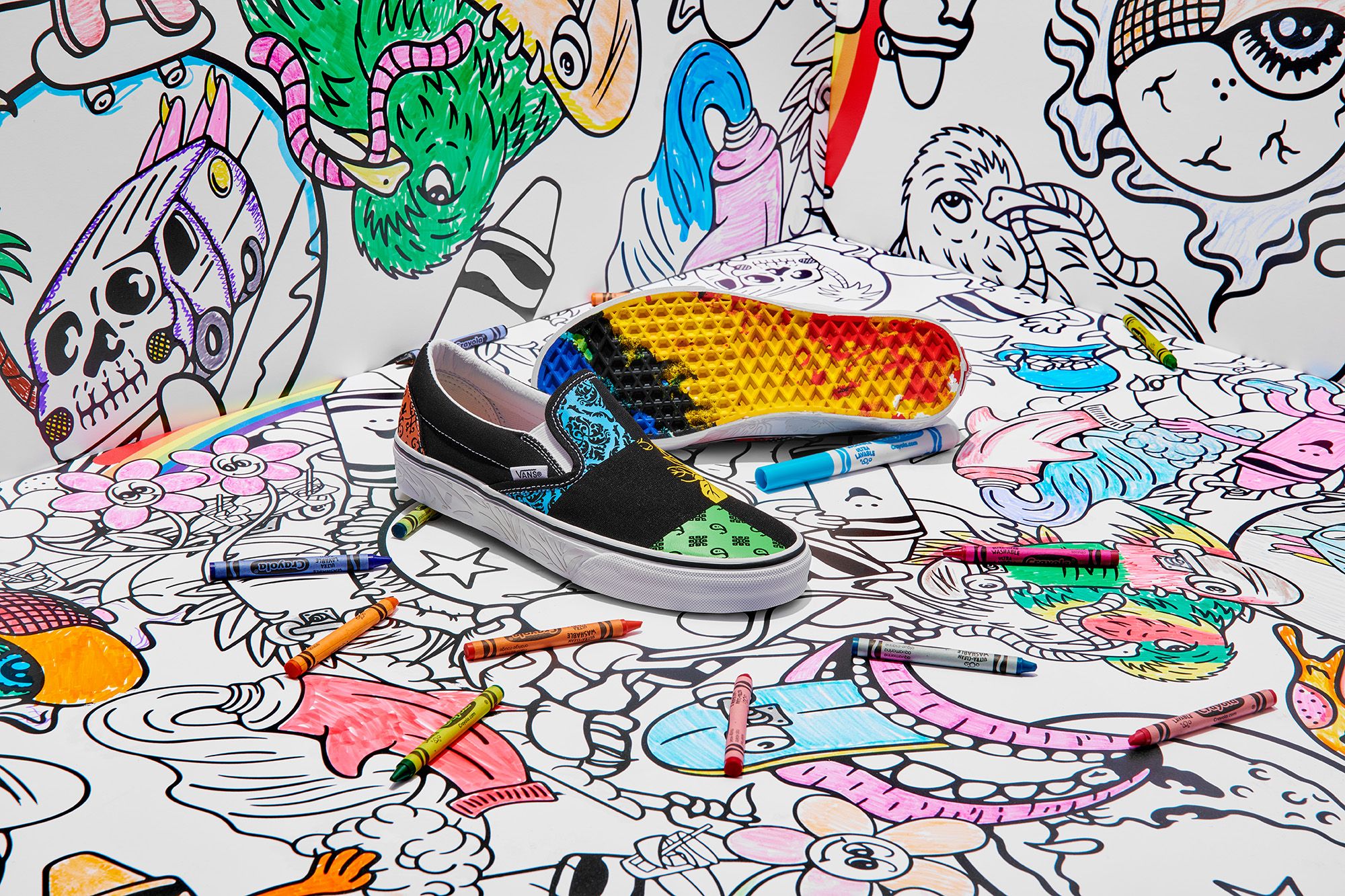 Vans and Crayola Team Up to Celebrate Creativity - Sneaker Freaker