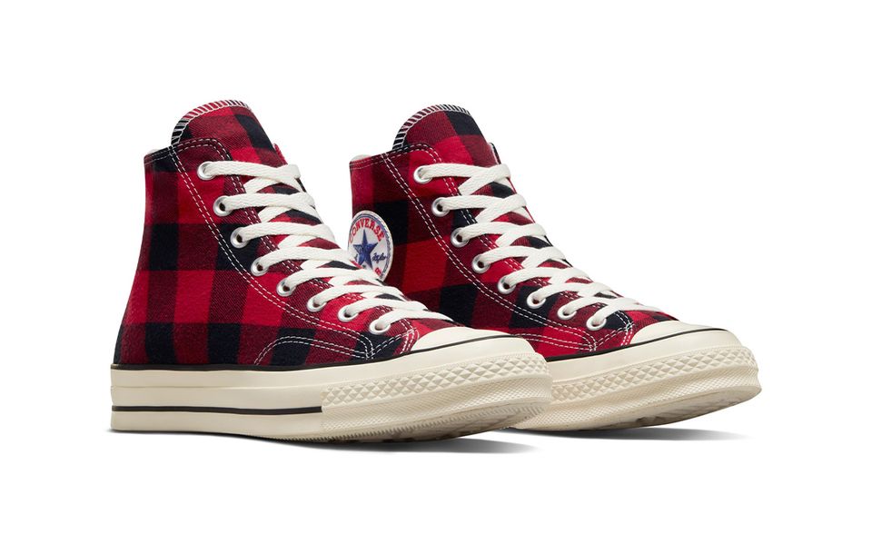 Converse Uses Upcycled Flannel on the Chuck 70 - Sneaker Freaker
