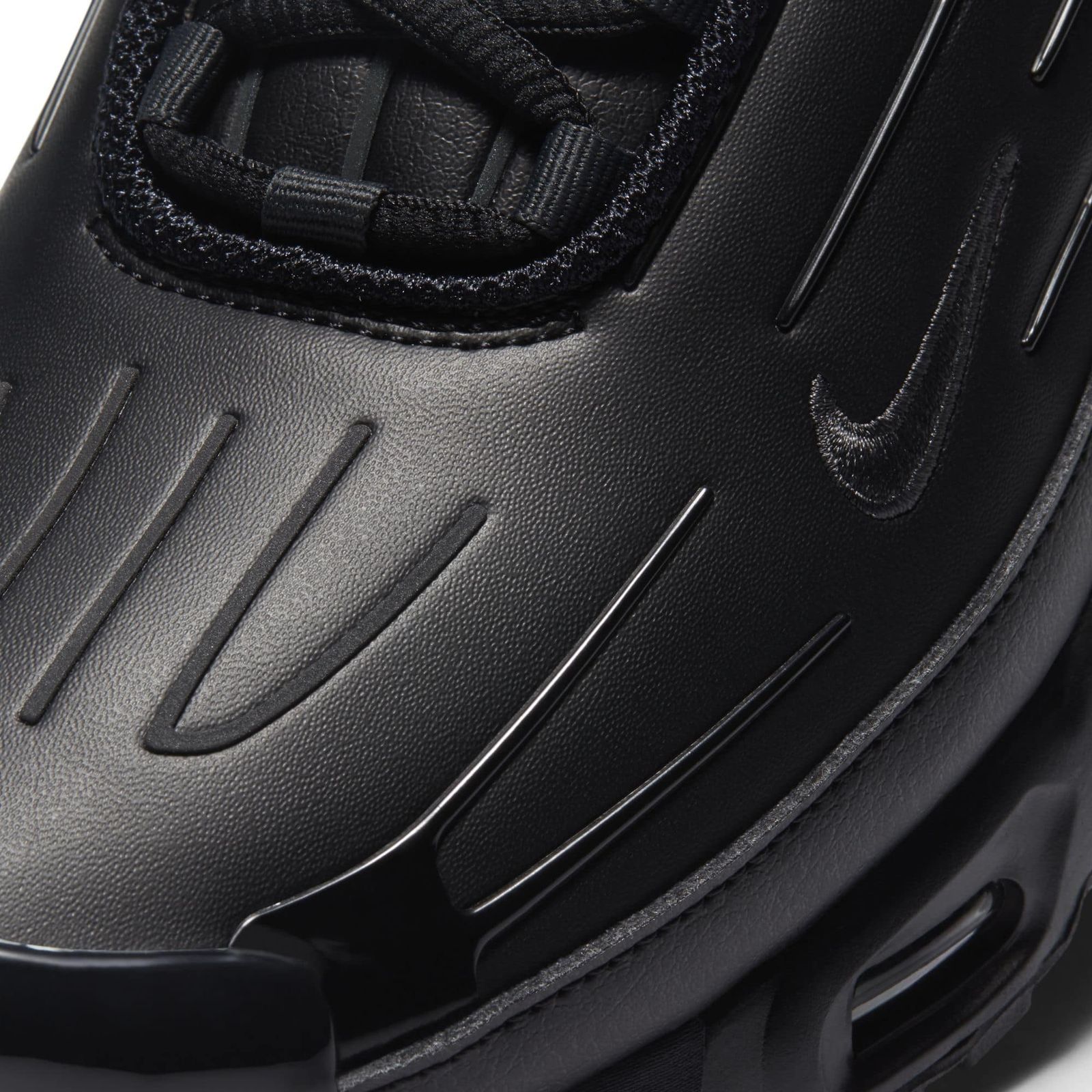 This Nike Air Max Plus III comes in Plush Black Leather! - Sneaker Freaker