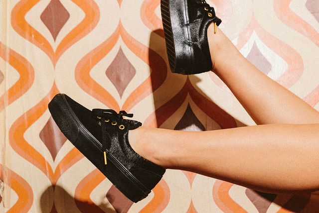 JD Sports' Exclusive Vans ‘Black & Gold’ Platform Pack - Sneaker Freaker