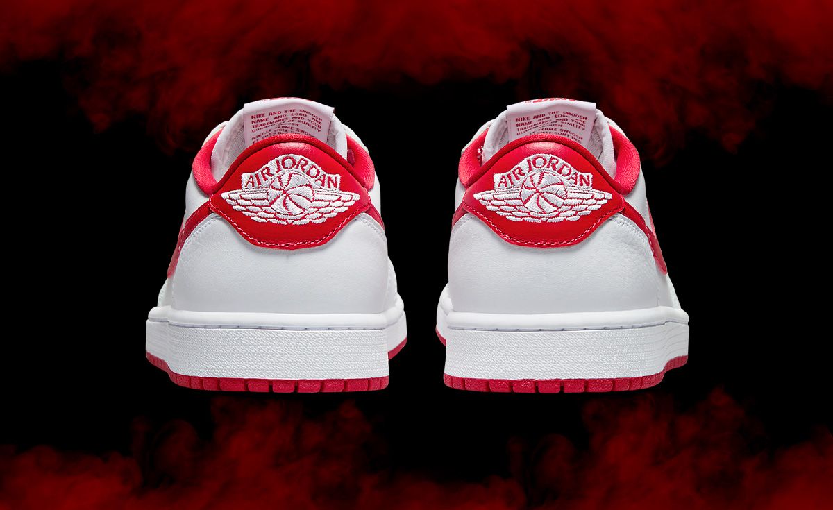 University Red Accents the Air Jordan 1 Low OG - Releases