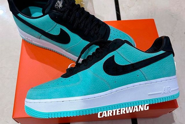 Tiffany & Co. Create One-of-One Silver Nike Shoe Box - Sneaker Freaker