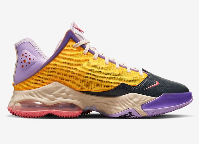Official Images: Nike LeBron 19 Low ‘Mismatch’ - Sneaker Freaker
