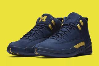 Offical Images of the Air Jordan 12 'Michigan' - Sneaker Freaker
