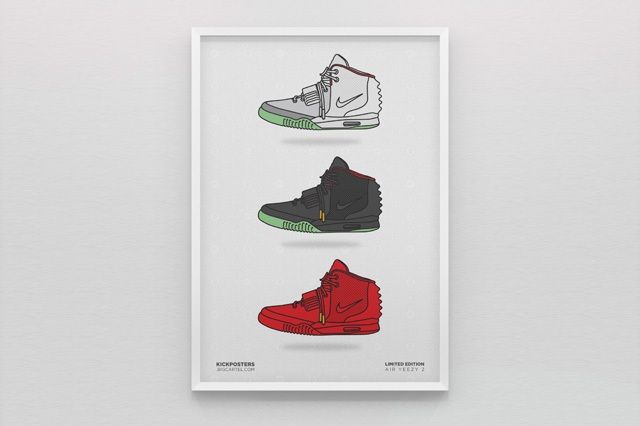 New Range Of Sneaker Art By Kick Posters - Industry News