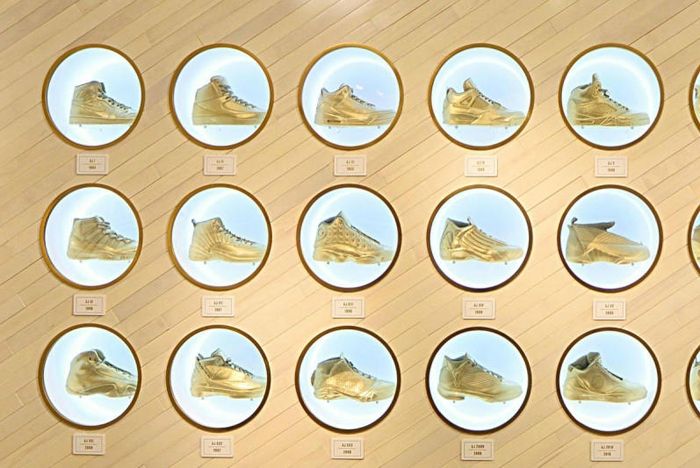 Jordan Brand Opens Hong Kong Store With A Complete Set Of Gold Jordans