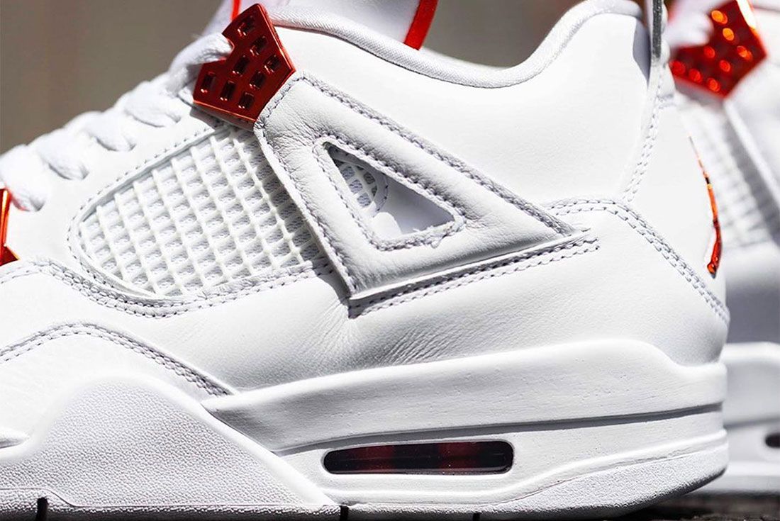 ‘Metallic Orange’ Air Jordan 4 Releasing Early at atmos - Sneaker Freaker