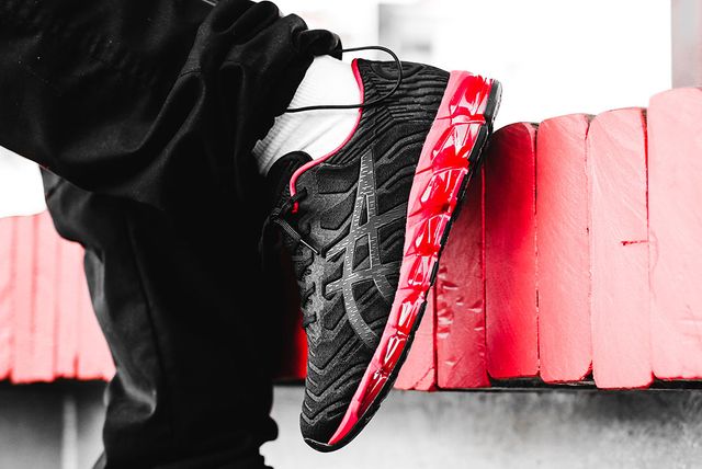 ASICS Take a GEL-Quantum Leap with 'Bred' 360 5s - Sneaker Freaker