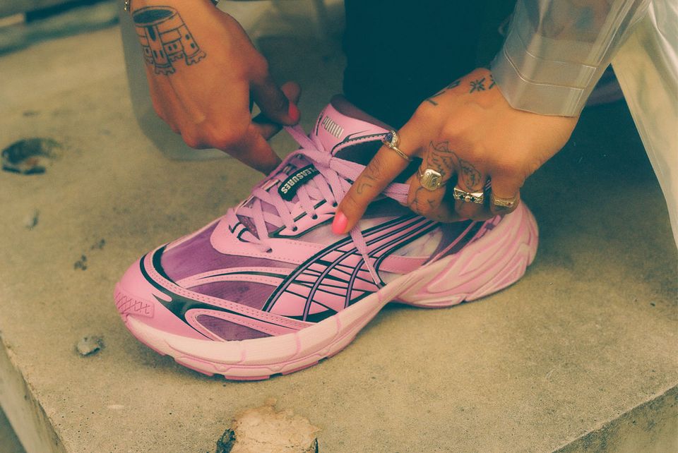 PUMA Pick PLEASURES for Pink Velophasis Collaboration - Sneaker Freaker