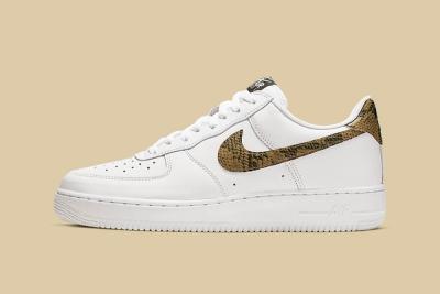 The Nike Air Force 1 'Ivory Snake' Strikes Again in May - Releases