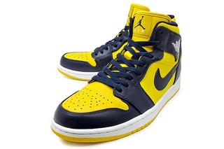 Air Jordan 1 (Michigan Wolverines) - Sneaker Freaker