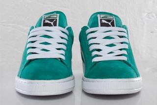 PUMA Suede Classic Eco (Green Lake) - Sneaker Freaker