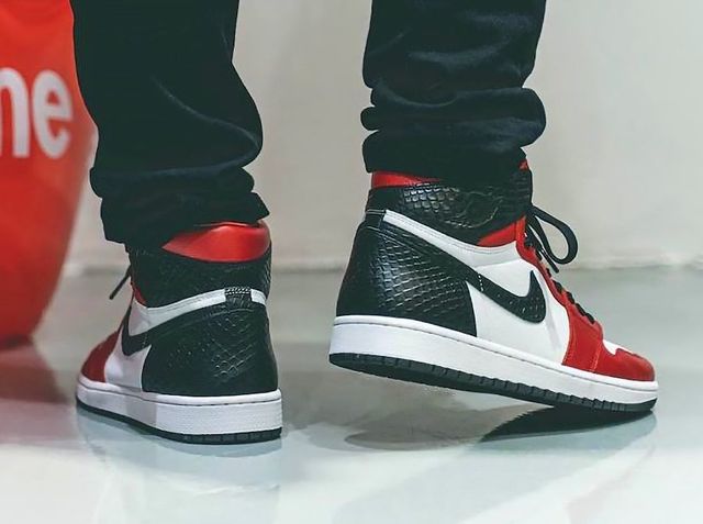 Closer Look: Air Jordan 1 High OG ‘Satin Snake’ - Sneaker Freaker