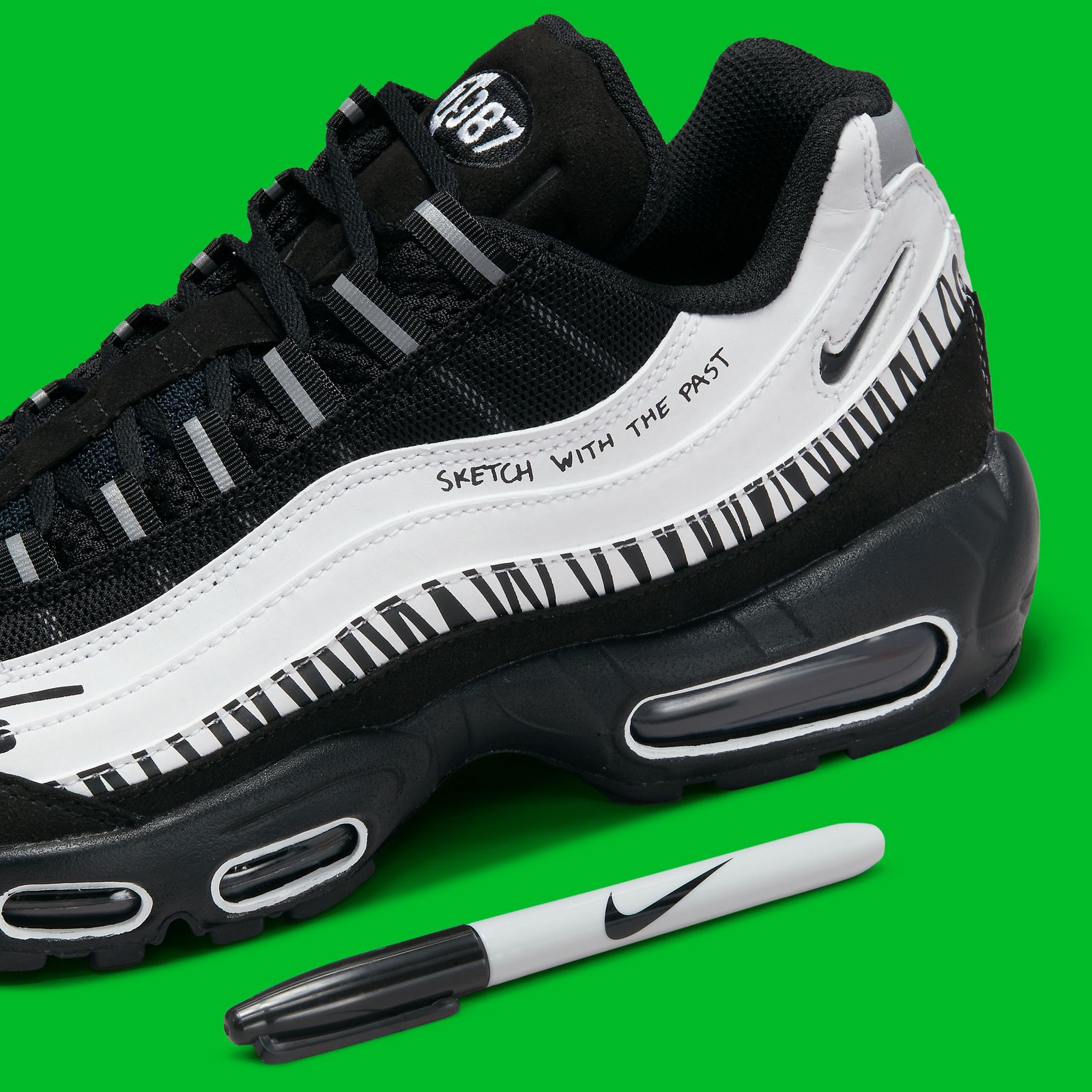 This Nike Air Max 95 Wants You to Sketch on Its Uppers - Sneaker Freaker