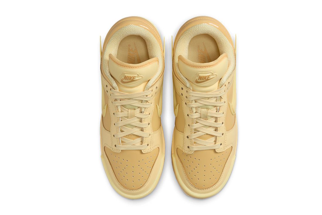 Monochrome Nike Dunk Low Twist Drips ‘Honey’ - Sneaker Freaker