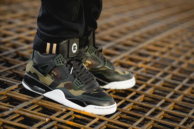 BespokeIND Drop Custom Gore-Tex BAPE x Air Jordan 4 - Sneaker Freaker