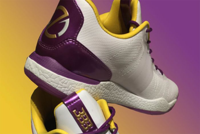 Lonzo Ball Reveals $495 Sneaker In Lakers Colours - Sneaker Freaker