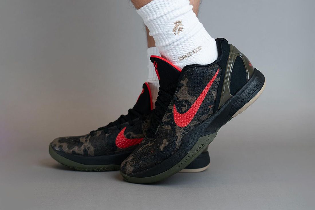 On Feet with the Nike Kobe 6 Protro 'Italian Camo' - Sneaker Freaker