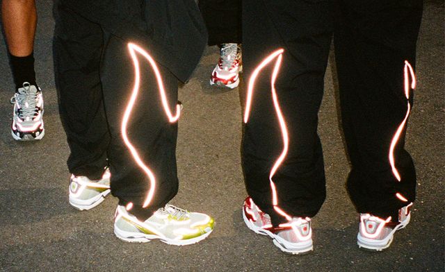 One Block Down and Mizuno Flame Up the Wave Rider 10 - Sneaker Freaker