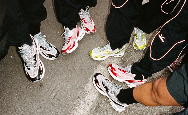 One Block Down and Mizuno Flame Up the Wave Rider 10 - Sneaker Freaker