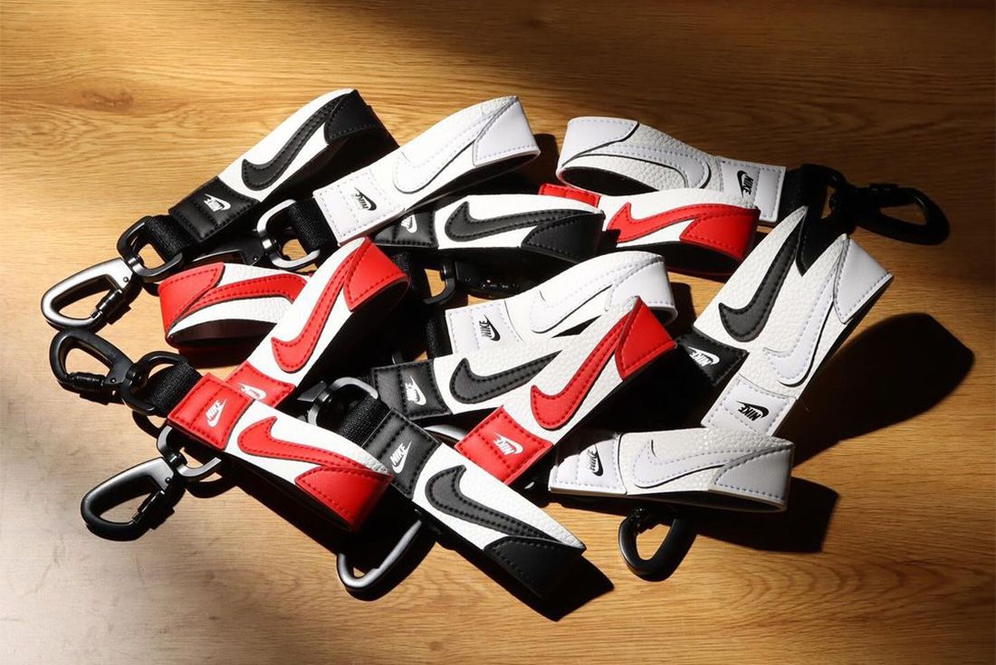 Rep the Swoosh with a Nike Key Holder Keychain