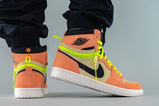 On-Foot Look: The Air Jordan 1 Switch ‘Peach’ - Sneaker Freaker