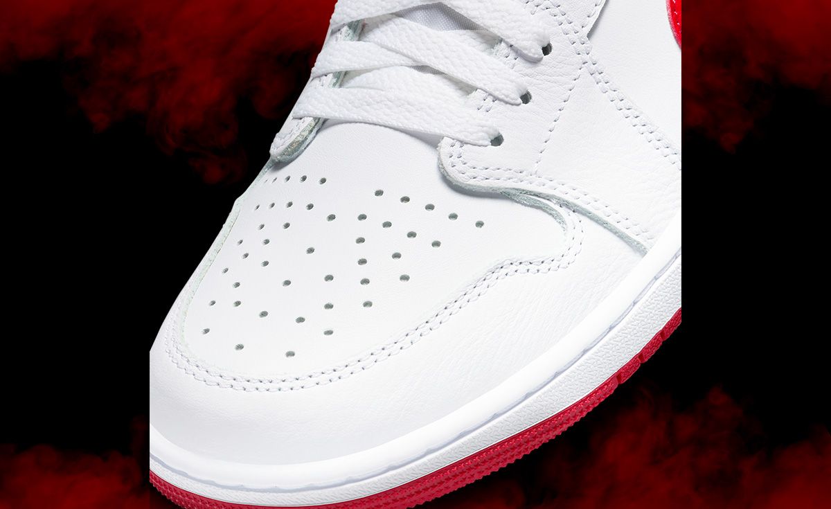 University Red Accents the Air Jordan 1 Low OG - Releases