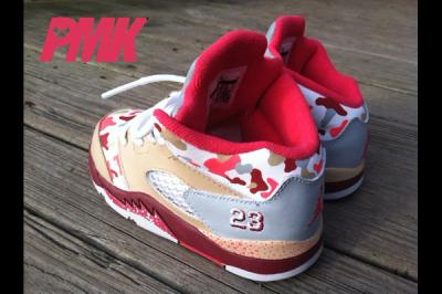 Air Jordan 5 Box Camo (Customs)
