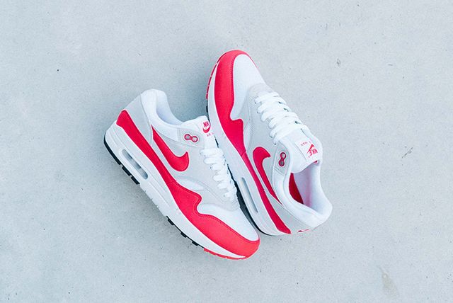 It's Back! Nike's Air Max 1 OG 'Anniversary Red' Returns This Weekend ...