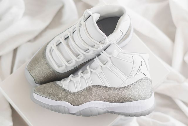 The Air Jordan 11 'Metallic Silver' Delivers Some Serious Sparkle ...