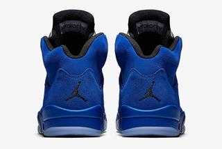 Best Look Yet At The 'Blue Suede' Jordan 5s - Sneaker Freaker