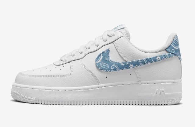 Paisley Patterns Reach the Nike Air Force 1 - Sneaker Freaker