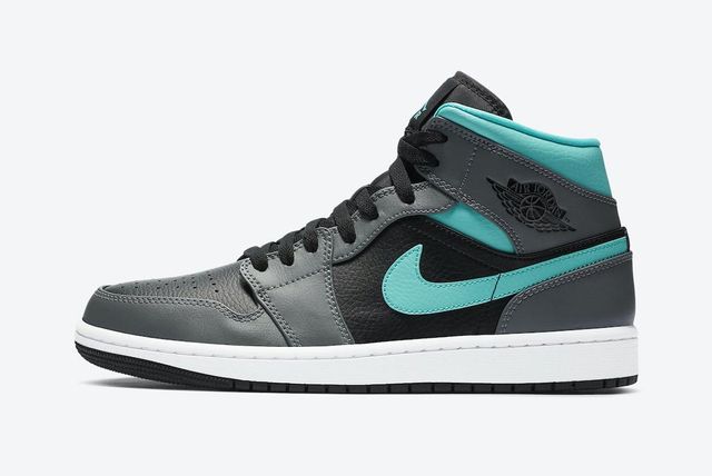 The Air Jordan 1 Mid Prepares to Drip in Aqua - Sneaker Freaker
