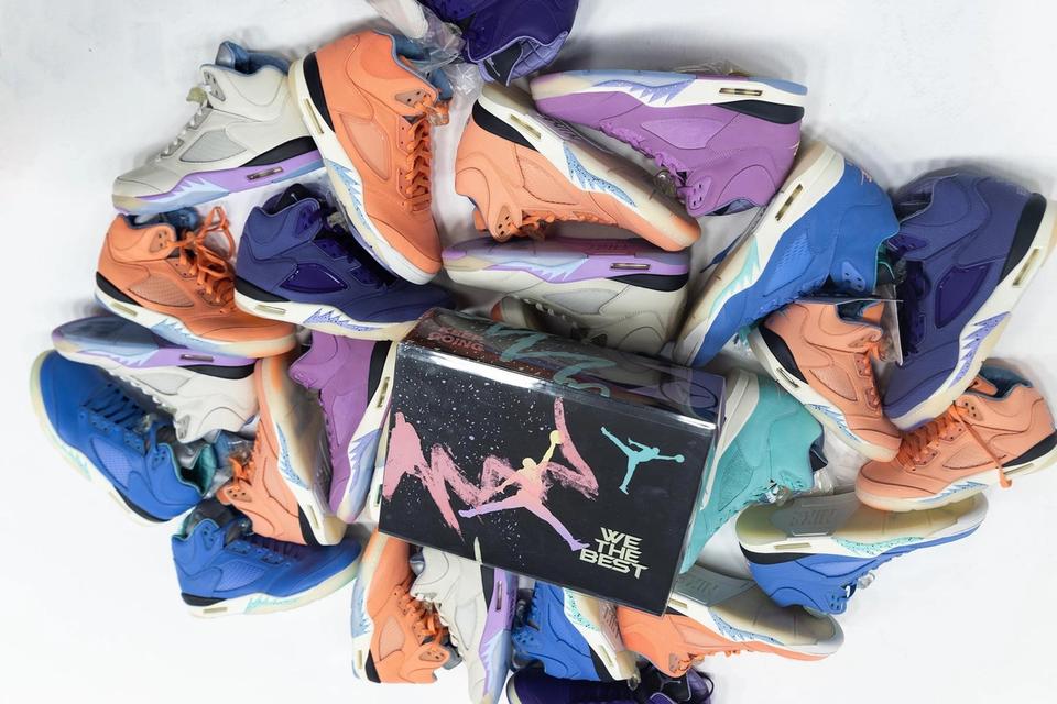 Another Look at DJ Khaled's We The Best x Air Jordan 5 Colab! - Sneaker ...
