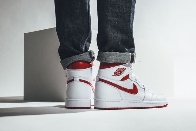 Air Jordan 1 High OG (Metallic Red) - Sneaker Freaker