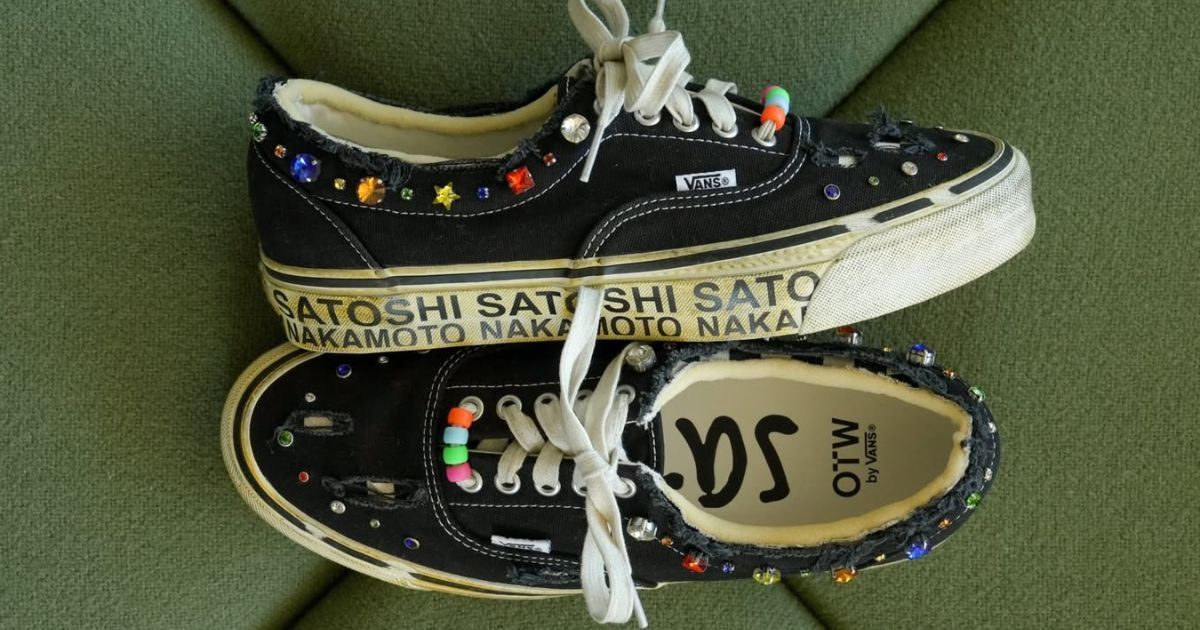 Check Out the Charming Satoshi Nakamoto x OTW by Vans Era Colab ...