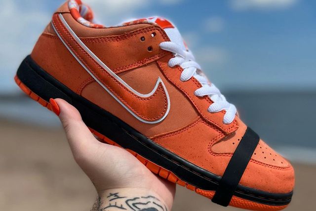SNKRS Release Date! Concepts x Nike SB Dunk Low ‘Orange Lobster’ - Sneaker Freaker
