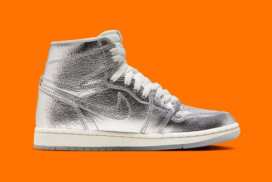 The Air Jordan 1 High OG WMNS Gets Chromed Out - Releases