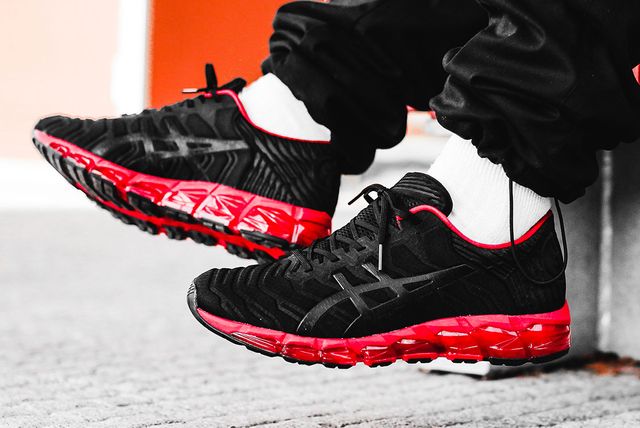 ASICS Take a GEL-Quantum Leap with 'Bred' 360 5s - Sneaker Freaker