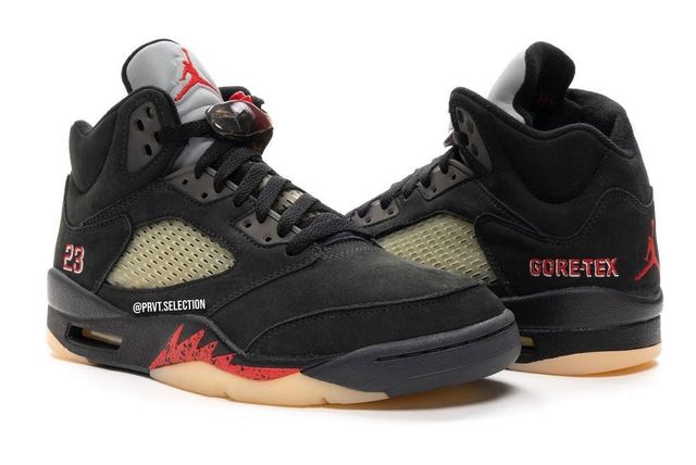 Where to Buy the Air Jordan 5 GORE-TEX ‘Off-Noir’ - Sneaker Freaker