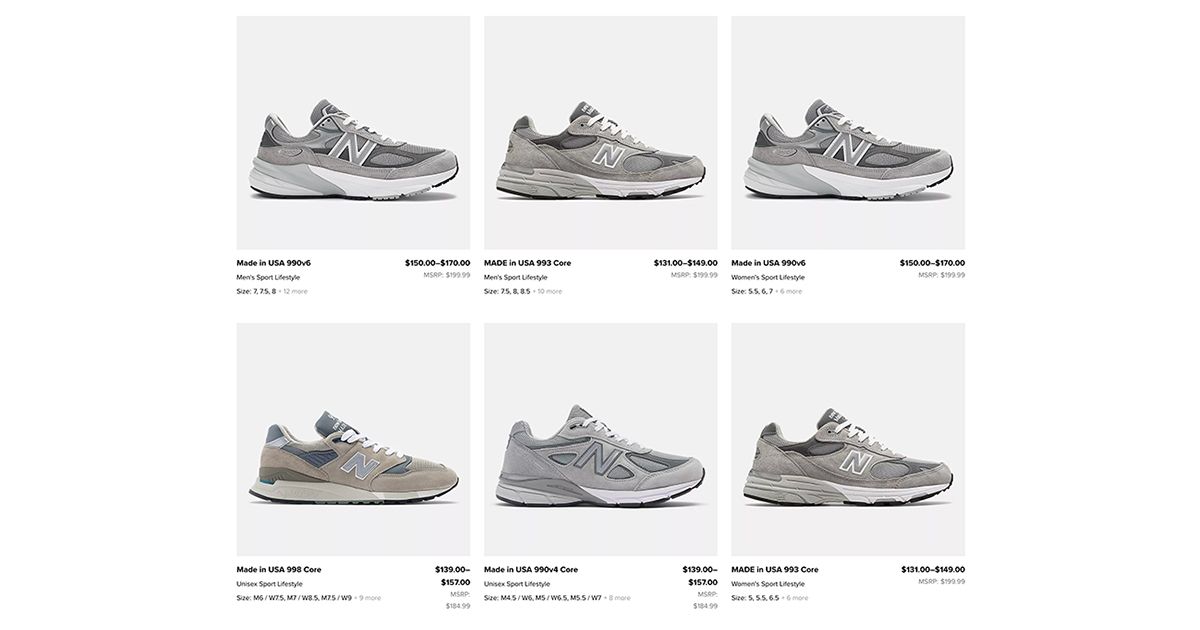 New Balance ‘Reconsidered’ Offers Discounted Used Shoes - Industry News