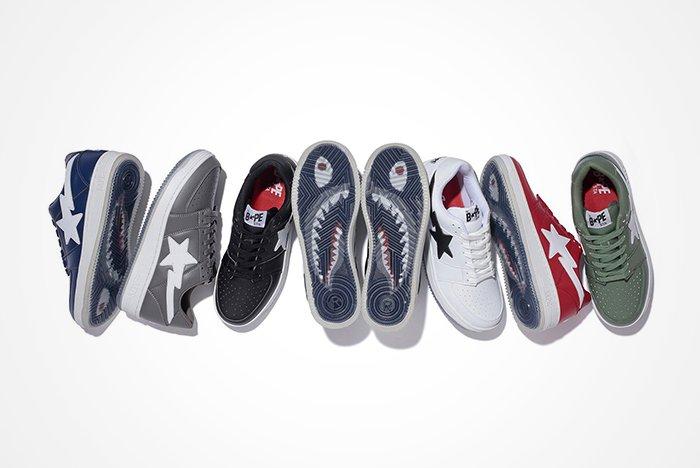 BAPE BAPE Sta Low New Colourways - Releases