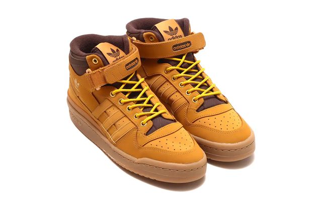 This adidas Forum Mid References a Workwear Staple - Sneaker Freaker