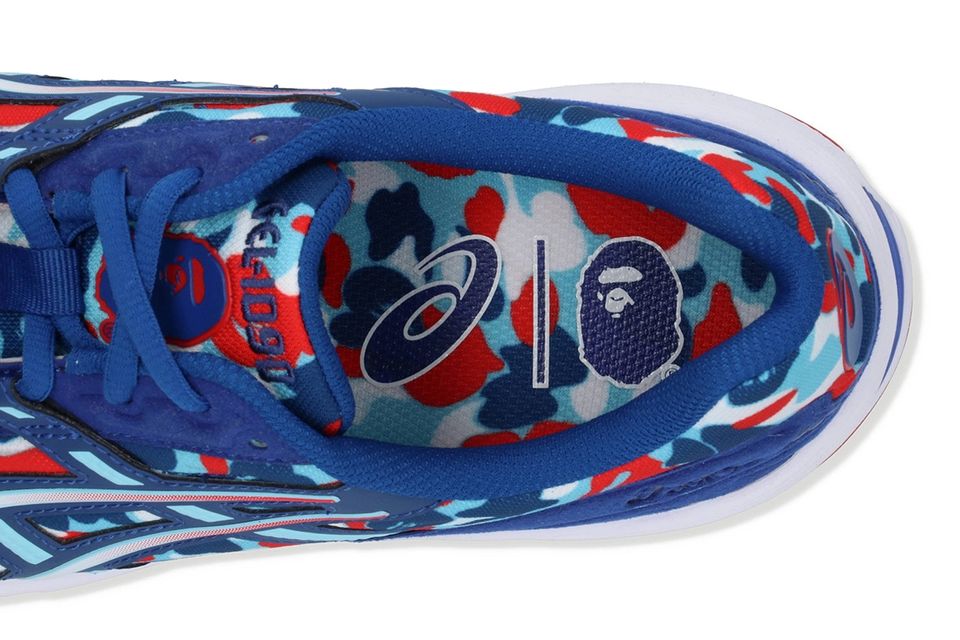 BAPE and ASICS Head to Paris with GEL-1090 'France Camo' Collaboration ...