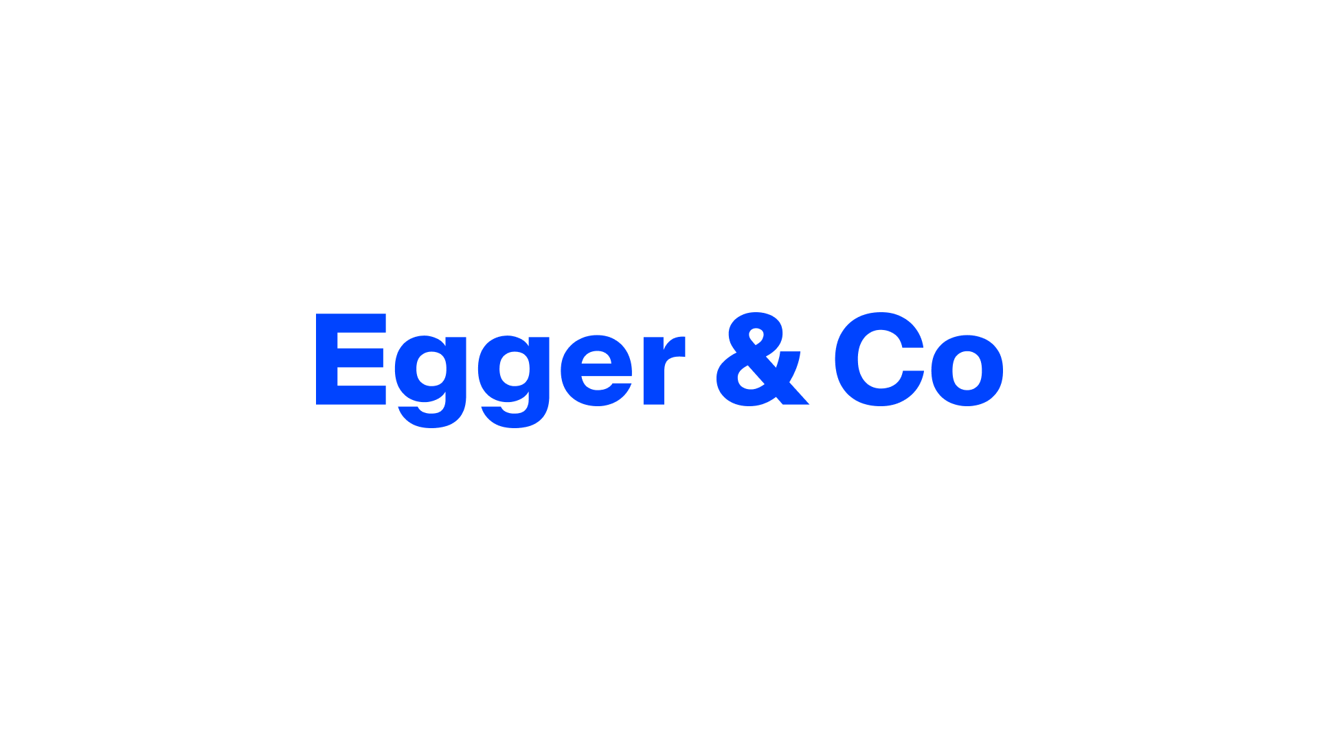 Home | Egger & Co