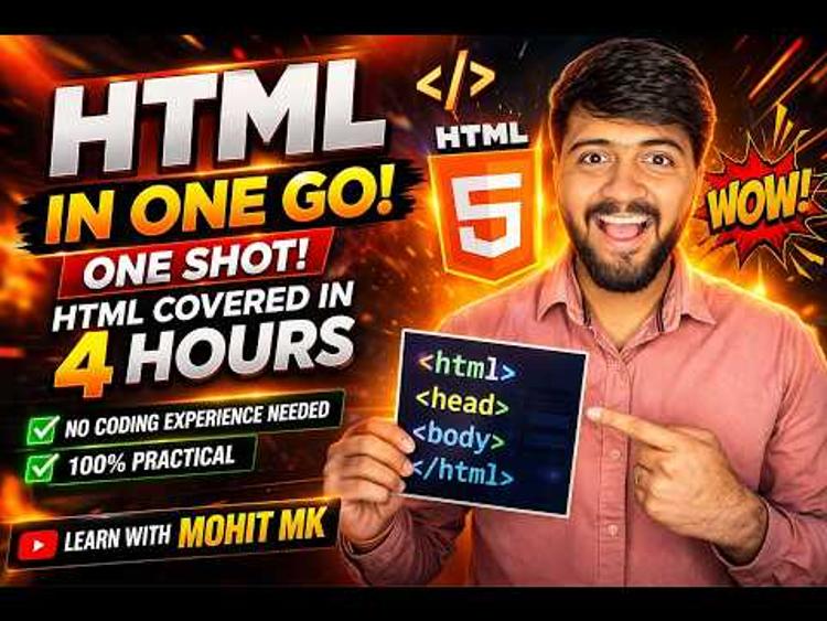 👉 Complete Web Development Course 🚀 | HTML, CSS, JS, React, Node ...